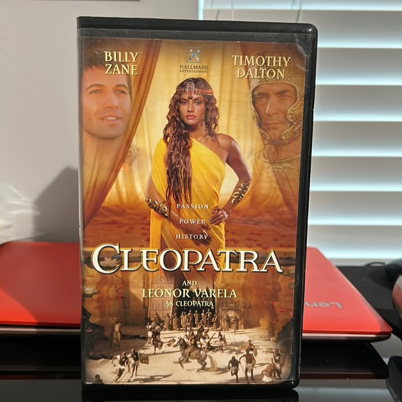 Hallmark | Other | Cleopatra Vhs Clamshell Vintage Hallmark Vintage ...